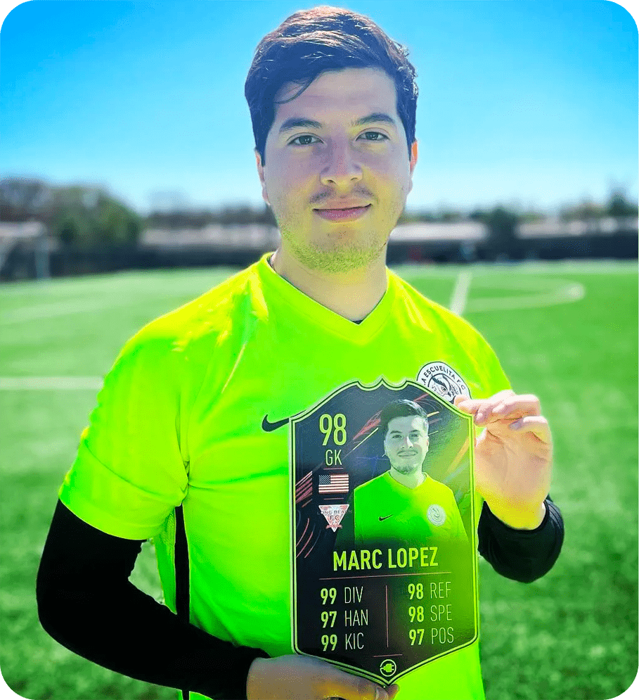 Personalised Football Cards | Custom Football Gift | CardsPlug